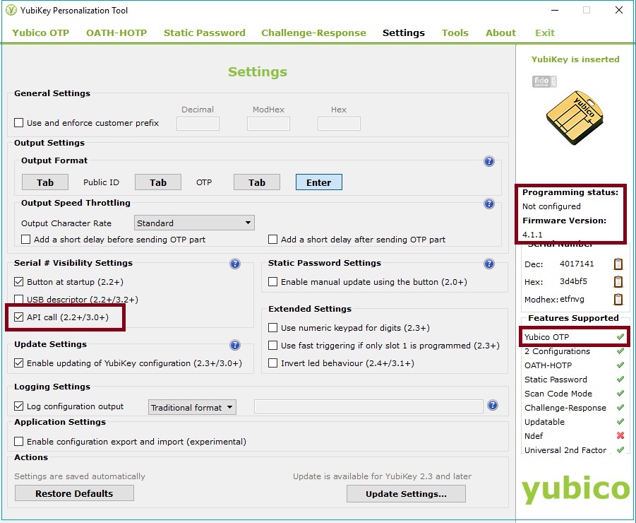 Technical Details About Managing Keys On Yubikeys
